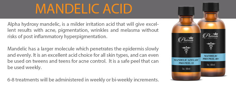 Mandelic Acid Peel 22% - 40% - For All Skin Types